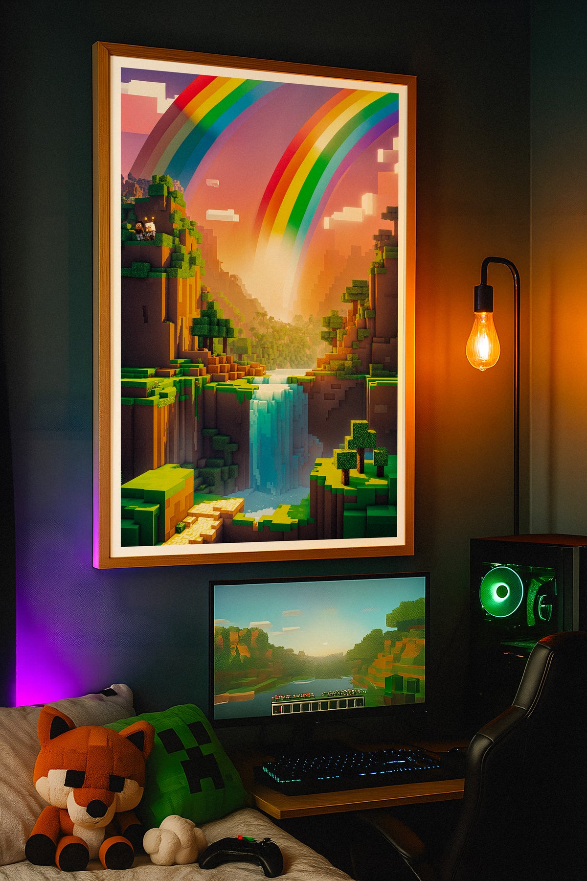 Poster Minecraft | Affiche Minecraft déco murale | Posterscape.fr