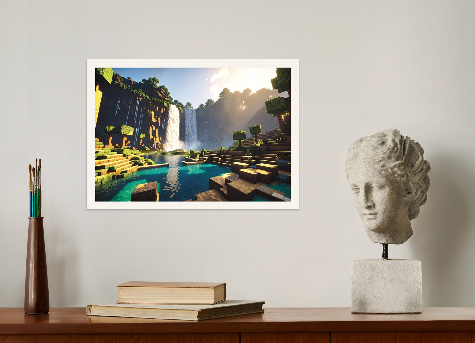 Affiches Minecraft – Art mural pixelisé pour gamers | Posterscape.fr